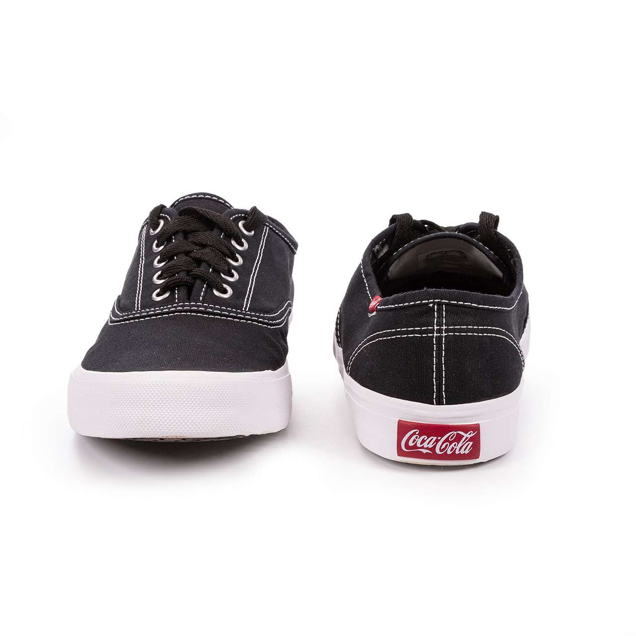 Tênis Coca-Cola Shoes Kick SummerPreto Cinza - Katarze