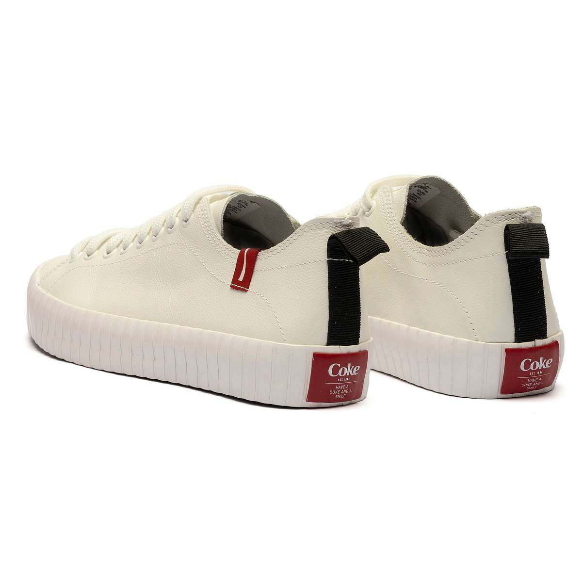 Tênis Coca-Cola Shoes Houston LeatherBranco