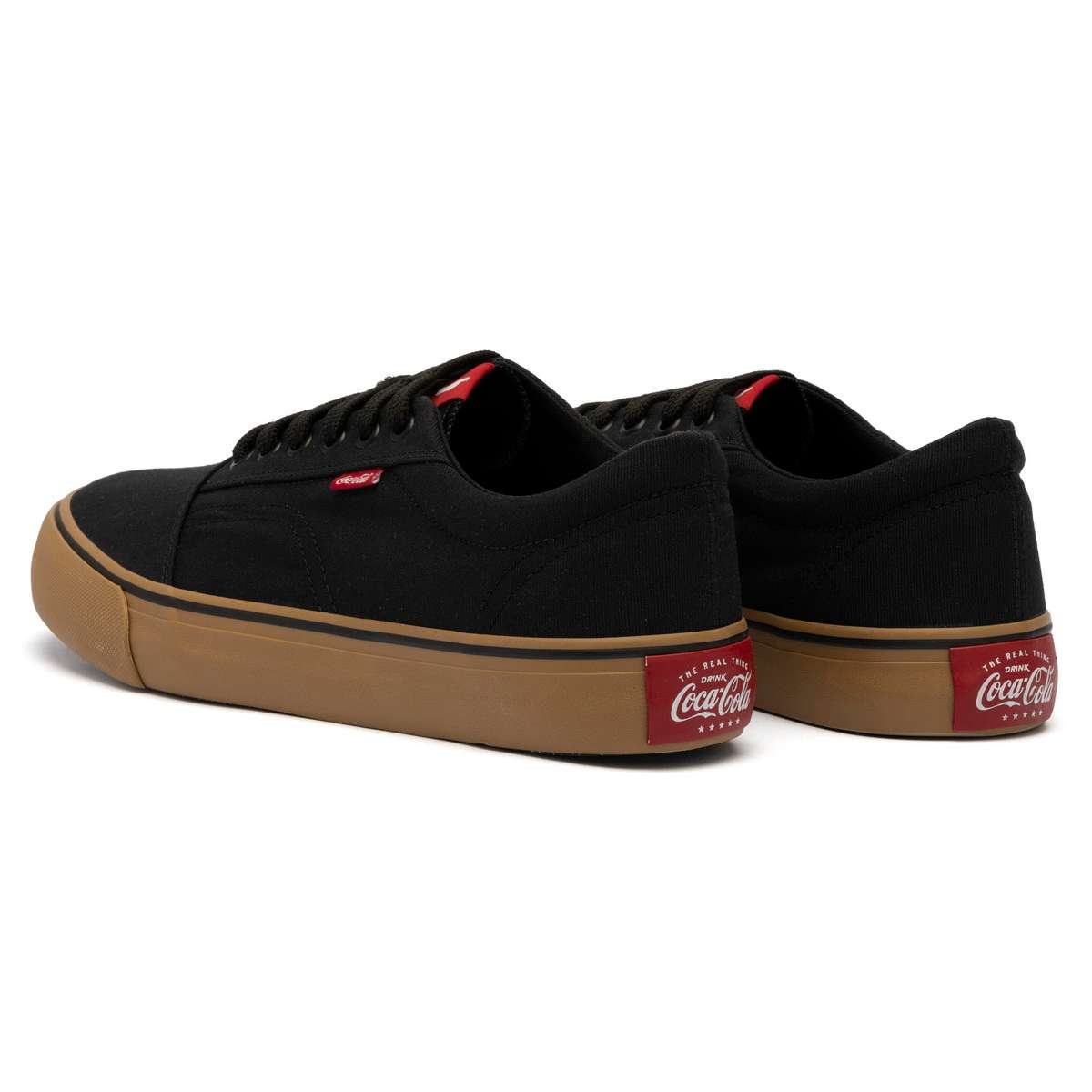 Tênis Coca-Cola Shoes Surplay CanvasBlack Natural